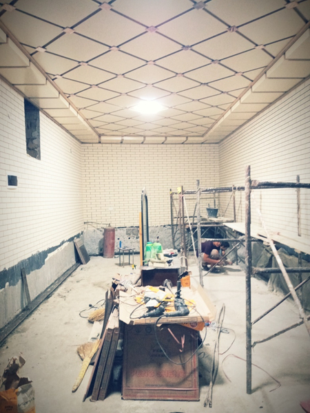 Travintin kvadrat metr 8 $ materali uzimizdan