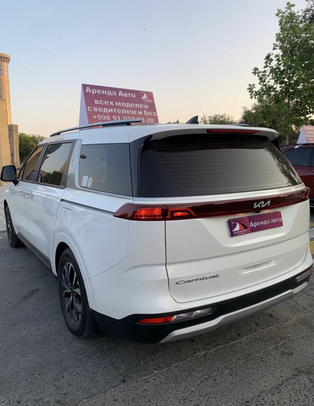 Минивэн kia karnival аренда авто с водителем и без
