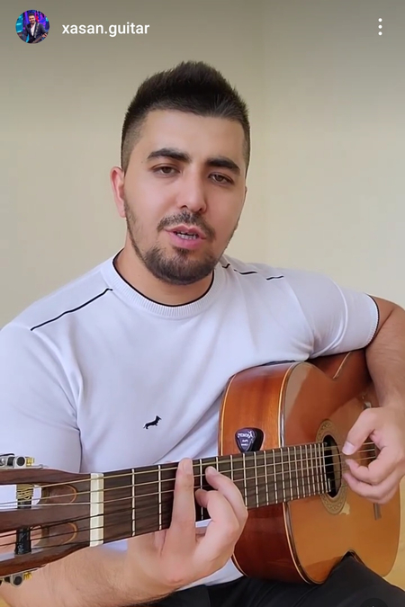 Gitara darsi prafesional tarzda otiladi