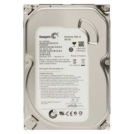 Жесткий диск HDD Seagate 500GB 3,5\\\