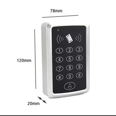 Кодовый панель 125 кГц RFID-клавиатура для контроля доступа