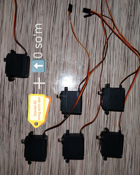 Servo mator Arduino uchun