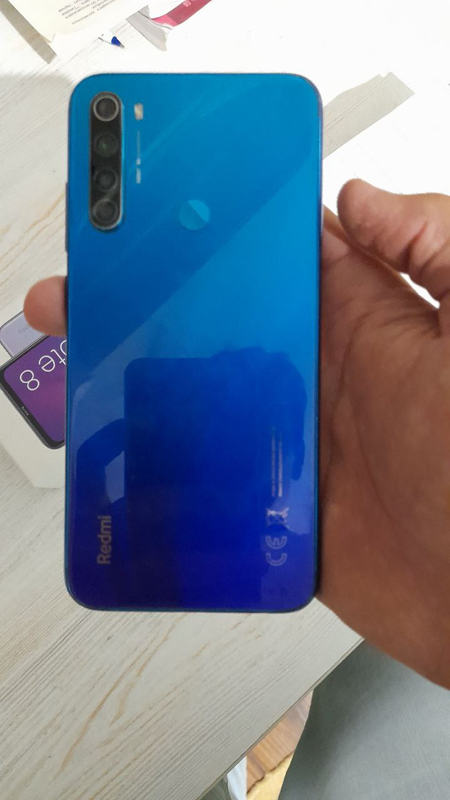 Redmi Note 8 blue srochno soyiladi