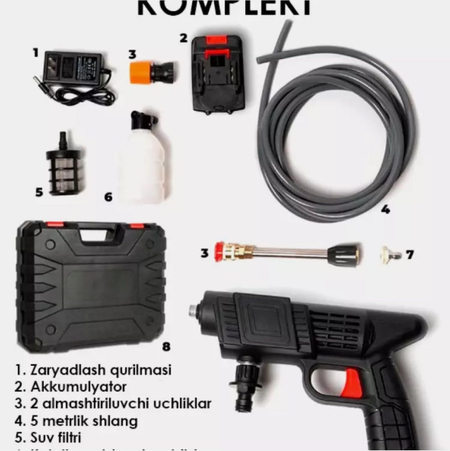 Karcher mashina va avtomobil yuvish uchun