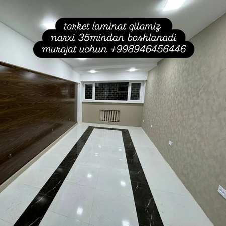 tarket laminat qilamiz