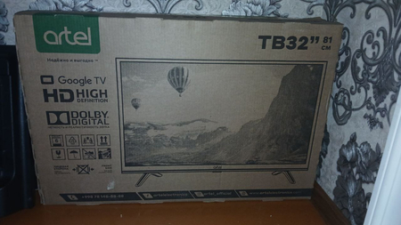 Artel 32talik smart televizor sotiladi golosovoy pultli