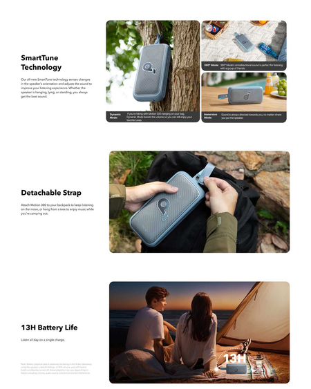 Soundcore Motion 300 / Hi-Res Audio 30W / LDAC, AAC / Bluetooth 5.3