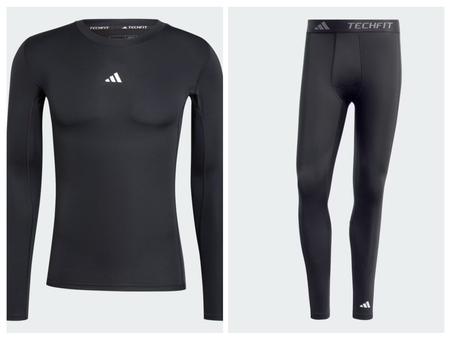 Футболка и тайтсы Adidas оригинал Мужской спортивный костюм компресси