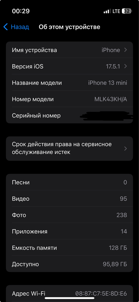 Iphone 13 mini BLUE