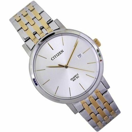 Citizen BI5074-56A Quartz Silver Dial Male Dress Watch