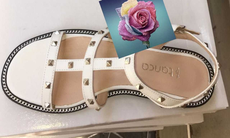 Босоножки Valentino 36-разм. из натуральной кожи, эксклюзив, Турция!