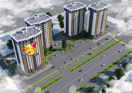 Navastroyka uy Nurafshon Cityda Yangi blok sotuvda 1xona 43.3m²