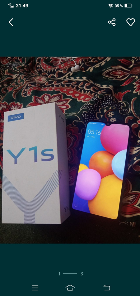 VIVO Y1s сатылады, 3 шт бар