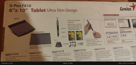 Графический планшет genius g-pen f610