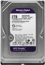 Жёсткий диск WD Purple (original)  2 ТБ (1 год гарантии)