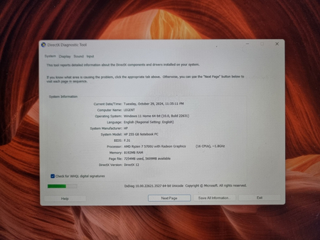 Noutbook HP 255 G8