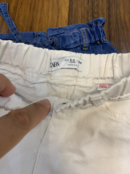 Zara шортики как новый 3-4 года