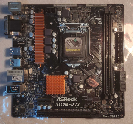 Продам комплект процессор Intel core i 3 7100+Asrock H110