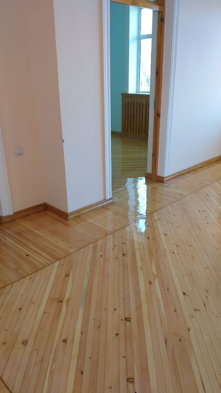 Шлифовка пол паркет