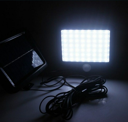 Высокотехнологичный уличный LED прожектор с датчиком движения