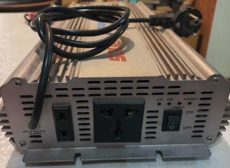 Мощный инвертер из +12 вольт в ~220 вольт (LDA-1000C)