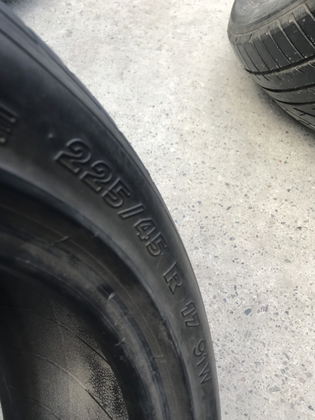 245/40/17 225/45/17