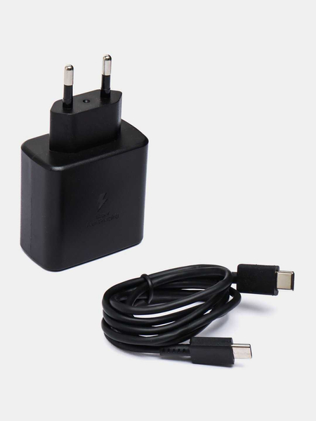 Адаптер для Samsung, зарядное устройство 45WT/Ватт с кабелем Type-C 5A
