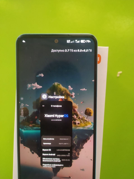 REDMI NOT 12 tel ochilmagan