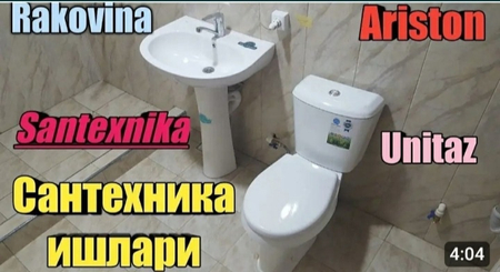 Santexnika xizmati arzon va sfatli
