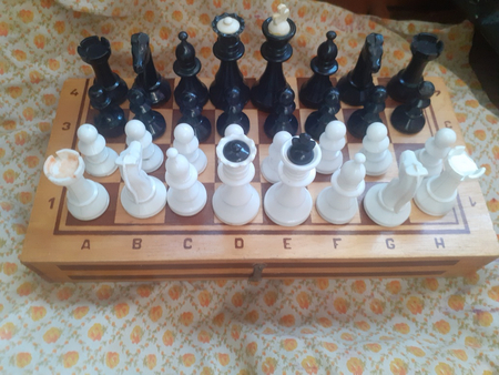 Советские шахматы.