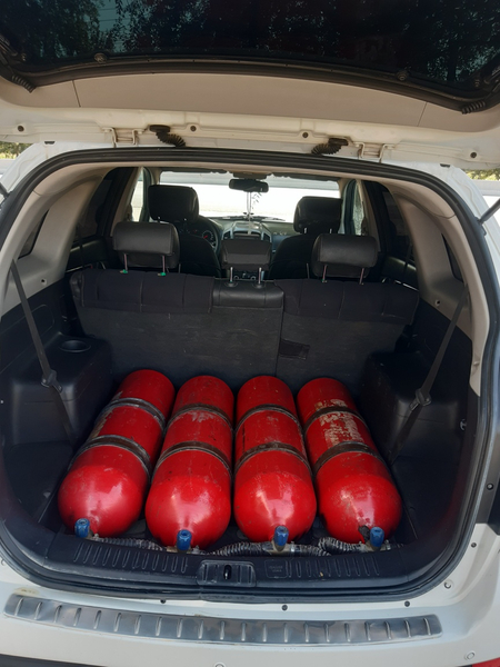 Metan gaz quyilgan