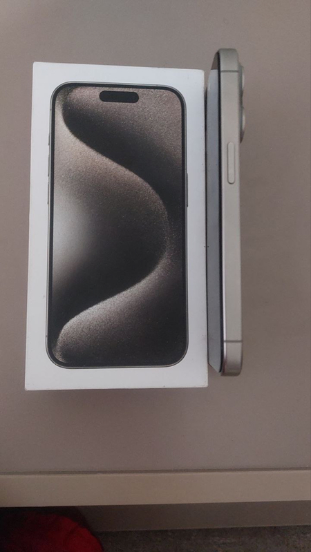 15 pro 128 Gb Titan batare 100% xolati Idial