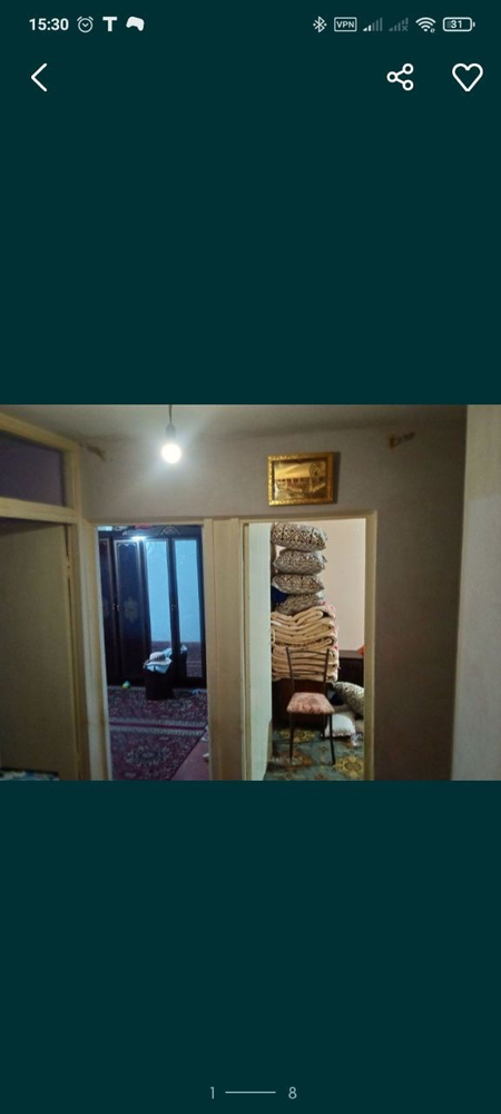 3 xona 72kv Yangiyol shaxar da N1 tabaka yonida 4 etajkali dom