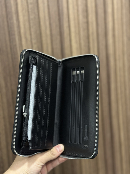 Барсетка, Портмоне  с встроенным Power bank