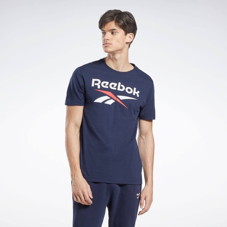Reebok USA хлопковая футболка летняя майка для повседневки мужская