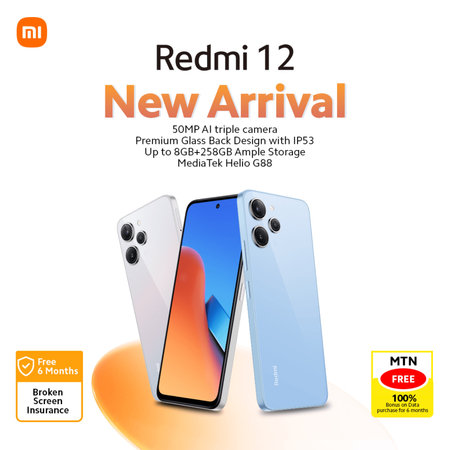 Redmi 12 yengi grantya bor