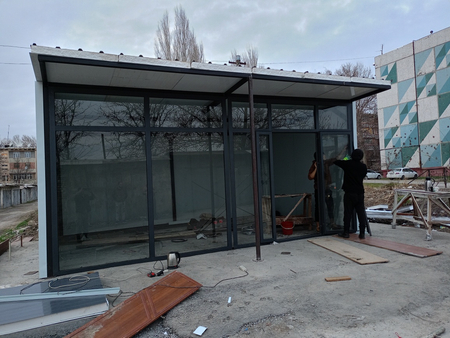 Принимаем заказы сварочных работа. Устанавливаем магазины из профильно