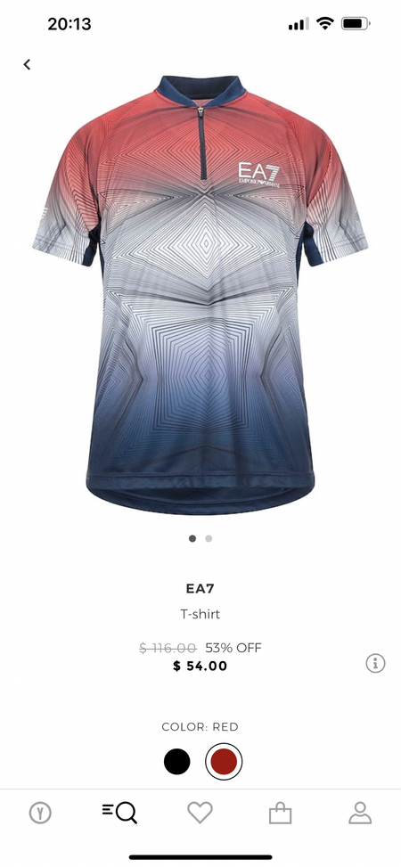 Майка EA7 original