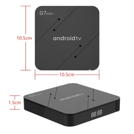 Android tv G7 2/16 с голосовым пультом
