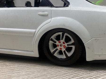 Масштабное Модель Chevrolet Lacetti Tuning qilingan variyanti