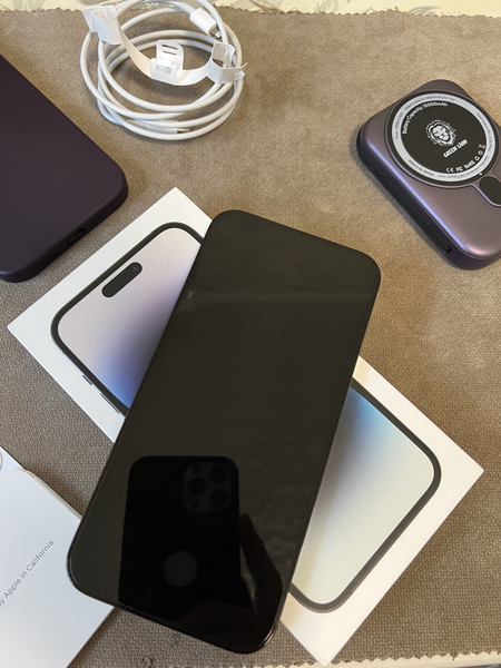 Iphone 14 Pro Max 256,Space Black,Duall Sim
