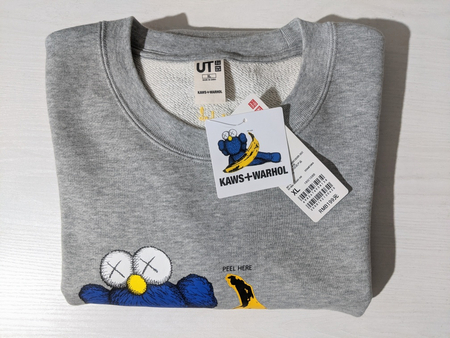 Свитшот Uniqlo x KAWS x Warhol
