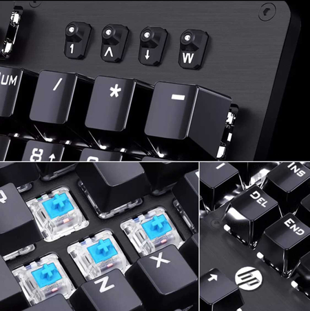 Механическая игровая Клавиатура HP GK100F