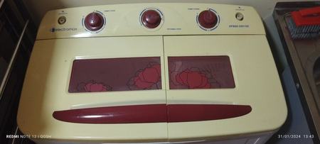 Electromax polavtomat kir moshinasi 7 kg