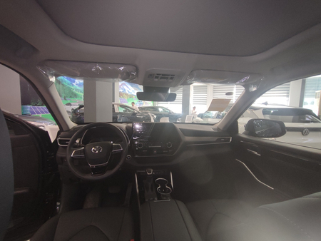 Toyota Highlander Hybrid 2023 гибрид.