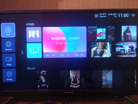 Samsung android smart tv
