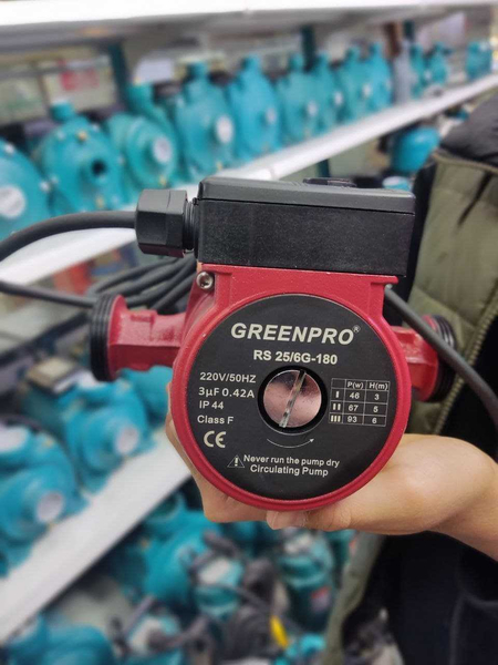 Циркуляционный насос для отопления 25-6-180 GREENPRO В Ташкенте