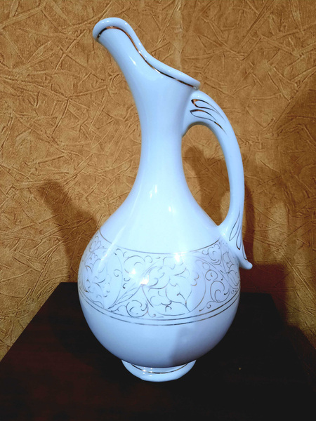 Винтажный, Красивый  кувшин, Грузинская ССР, золочение, высота 35см