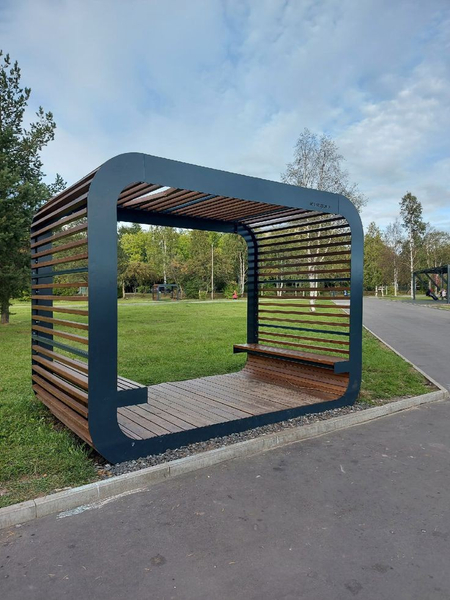 Landshaft arxitekturasi modern dizayn навес