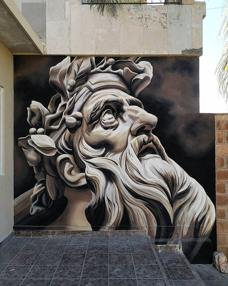 Художник.3D рисунки аэрография.